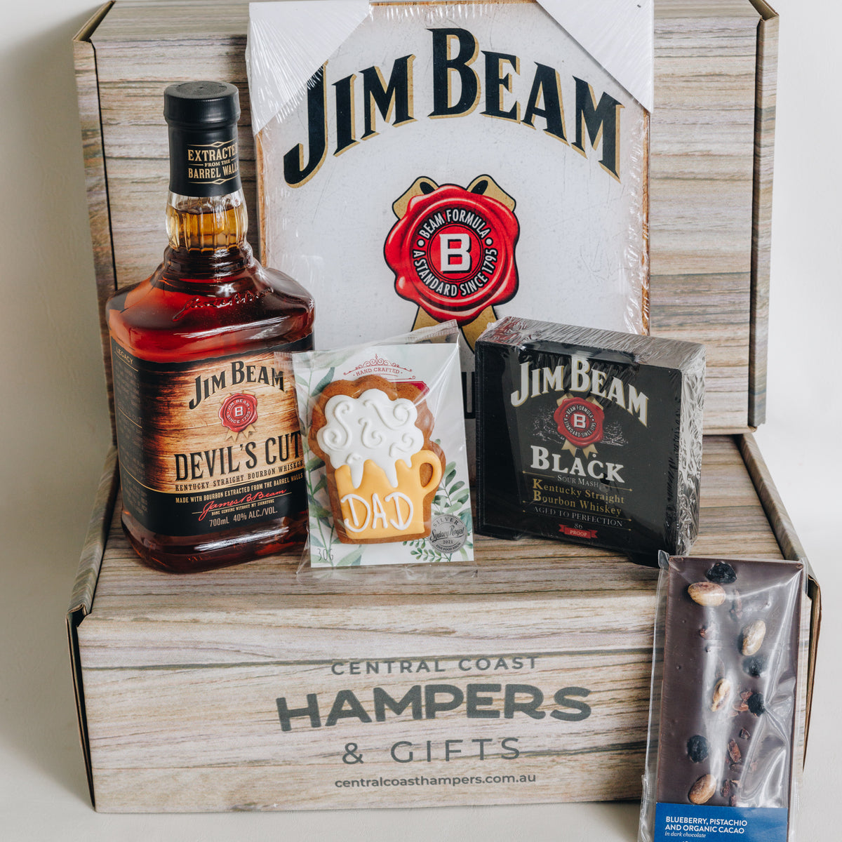 Jim Beam Bourbon and Merchandise Hamper